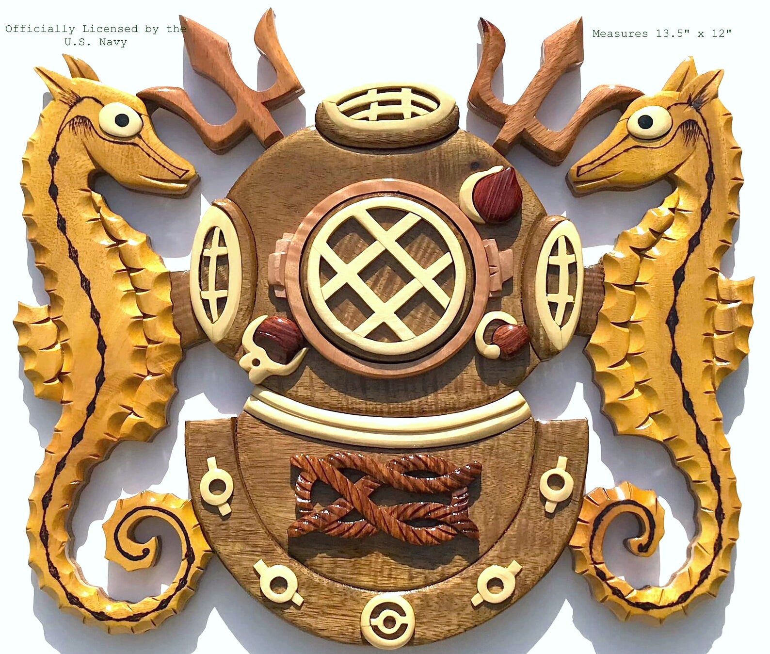 NAVY MASTER DIVER BADGE – Military Wood Art