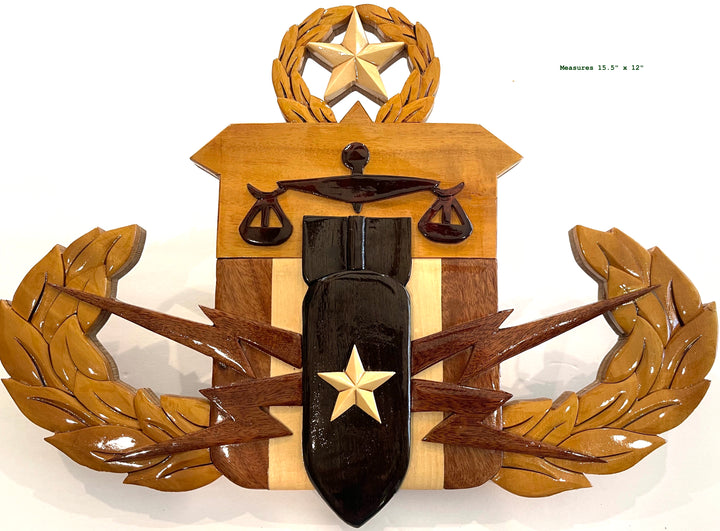 CIVIL SERVICE – Military Wood Art