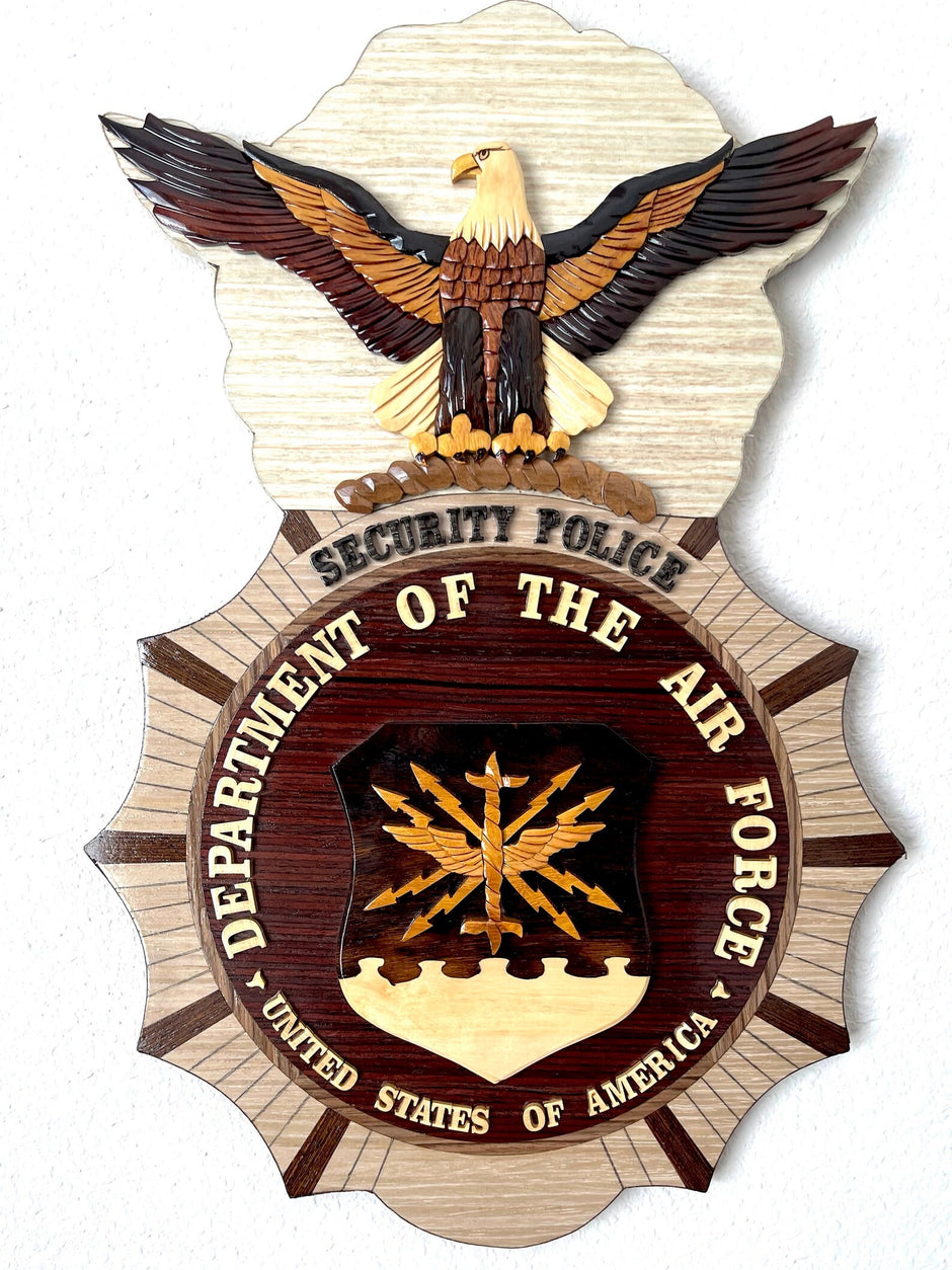 AIR FORCE – Military Wood Art